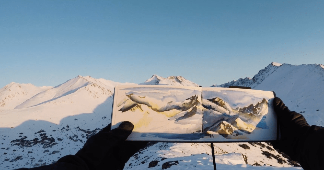 Alaska Magazine | Trail Bound Sketches - Anchorage Alaska